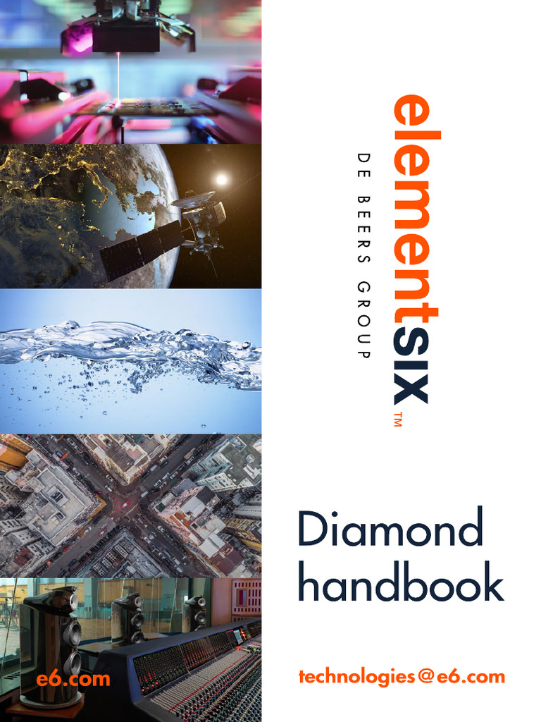 Element Six Diamond Handbook | PDF | Chemical Vapor Deposition | Diamond