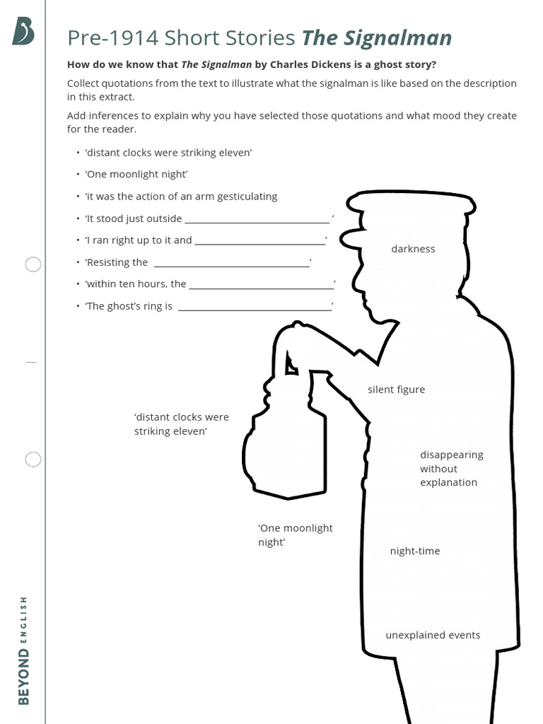 Ghost Story Conventions Activity Sheet LA | PDF