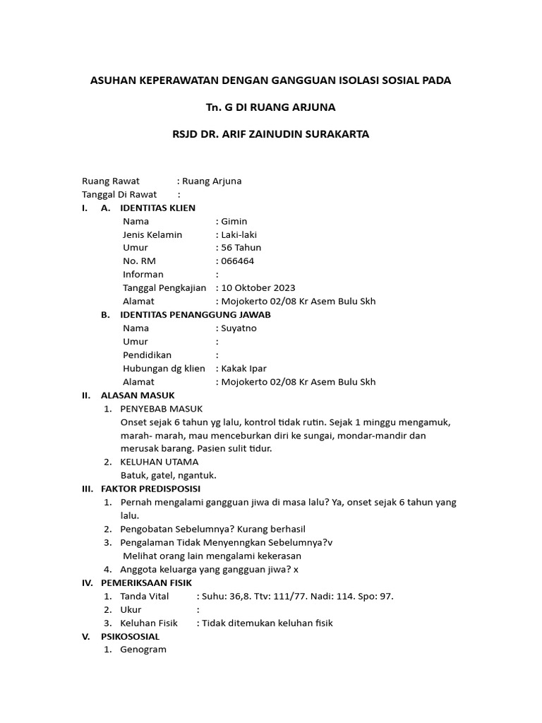 Askep Jiwa | PDF | Pengembangan Diri