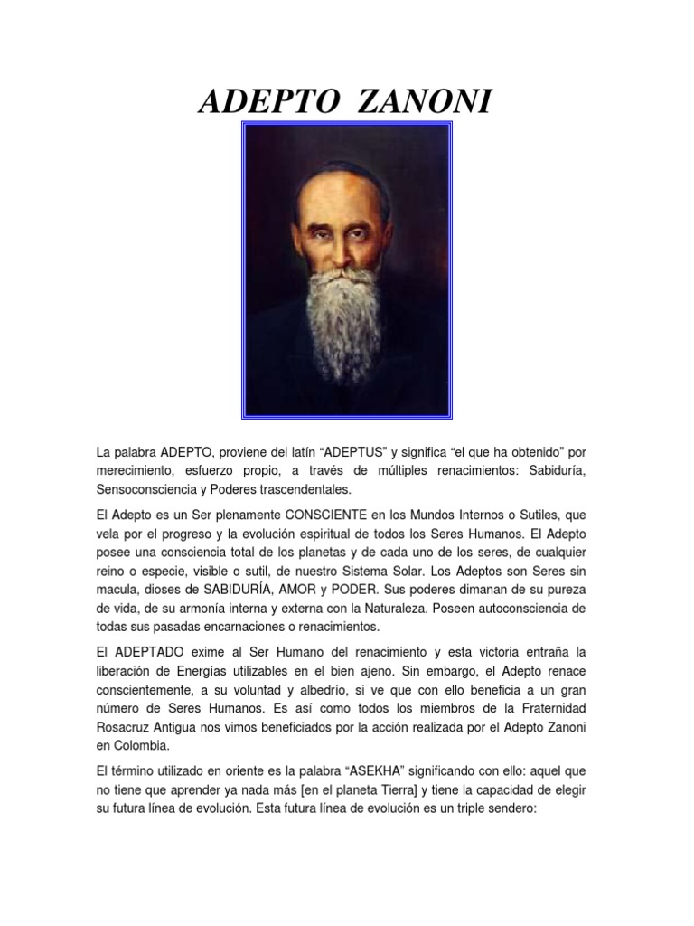 Zanoni | PDF | Rosacruces | Color