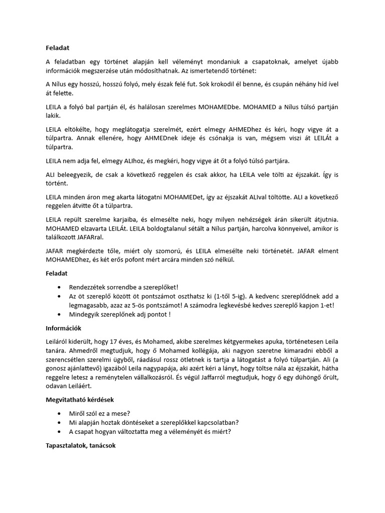 Eloitelet Feladat | PDF Eloitelet Feladat | PDF