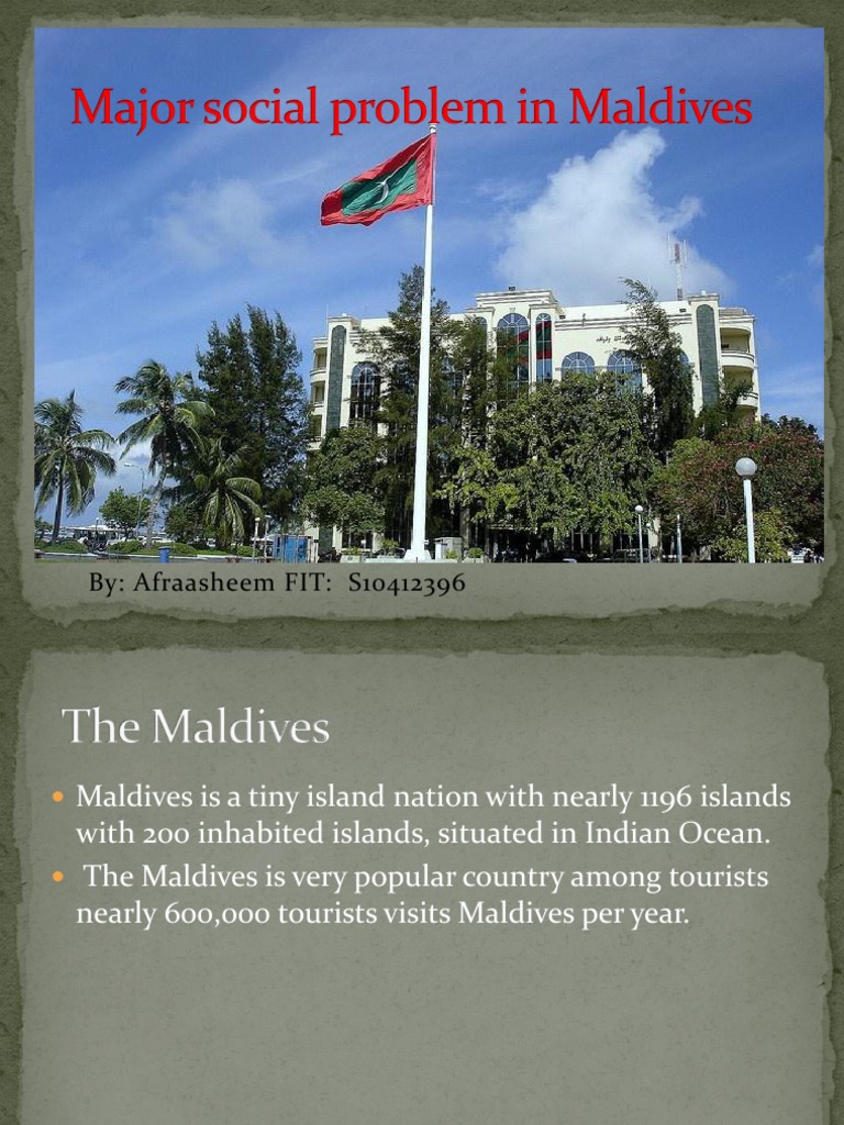 Social Issues in the Maldives: An Analysis of Drug Abuse, Divorce ...