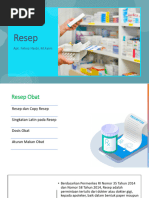 Resep, Copy Resep, Etiket Dan Kelengkapannya | PDF