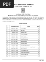 ISI Placement Brochure 2025-26 | PDF | Applied Mathematics | Science