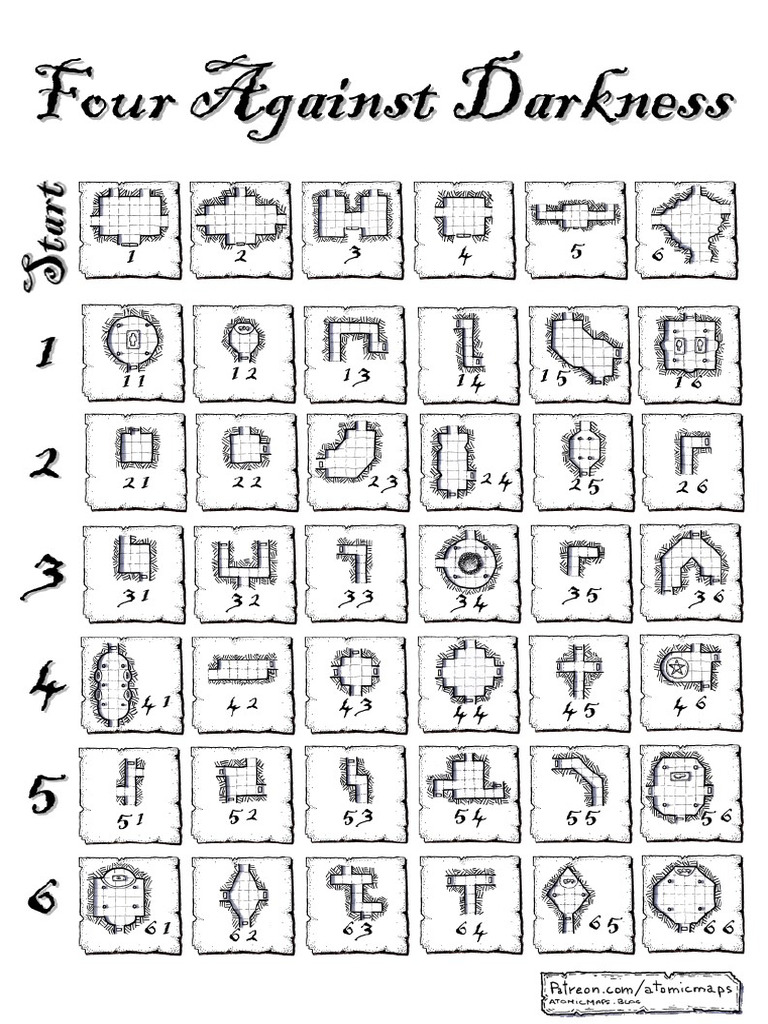 4AD - Rooms and Corridors (ENG) | PDF