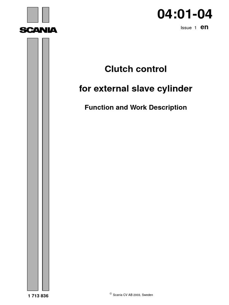 Clutch Control For External Slave Cylinder | PDF | Clutch | Vehicles