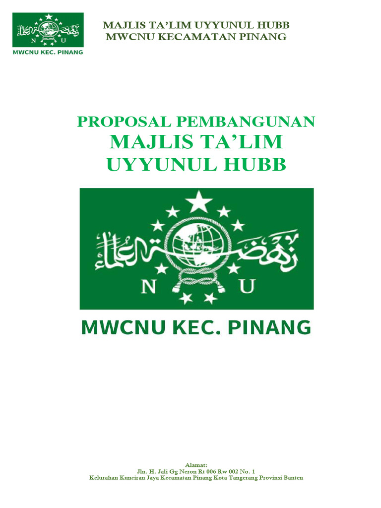 Proposal Pembangunan Majlis Ta'lim-2 | PDF