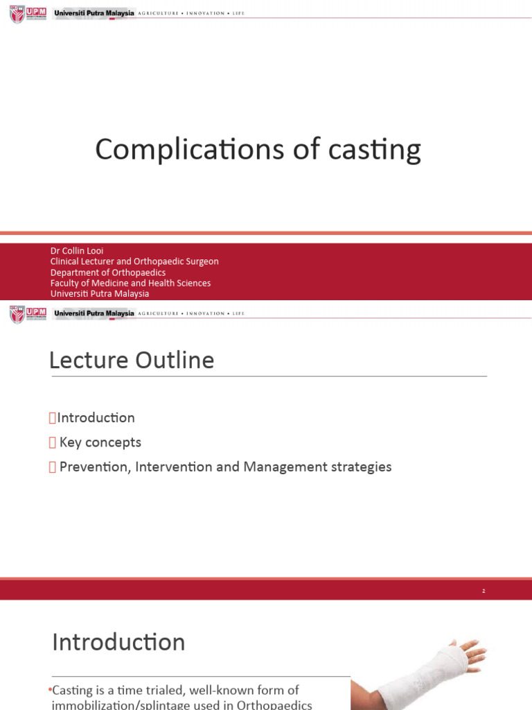 Complications of Casting Techniques | PDF | Orthopedic Surgery | Fiberglass