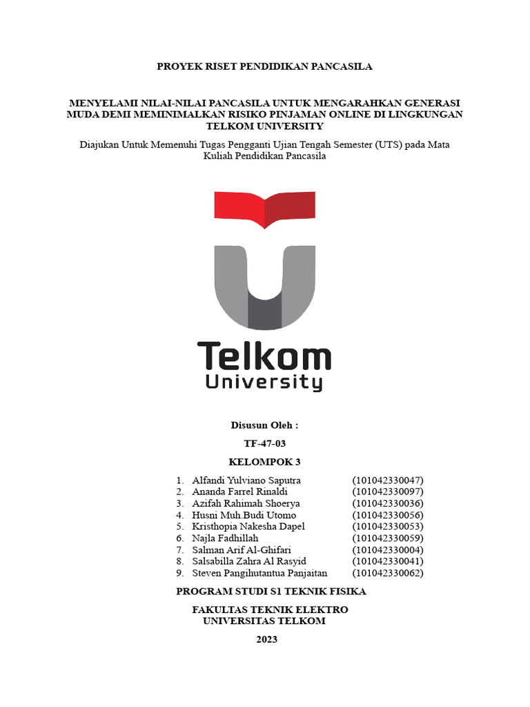 Proyek Riset Pancasila | PDF