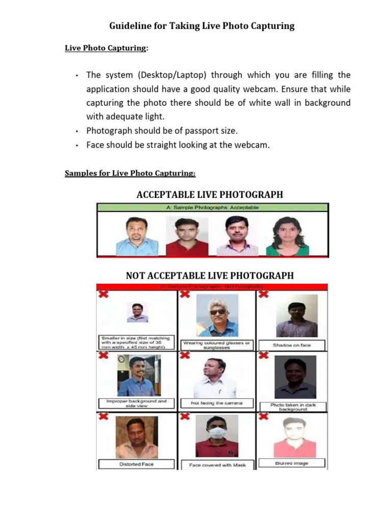 Live Photo Guidelines for Applications | PDF | Home & Garden | Computers
