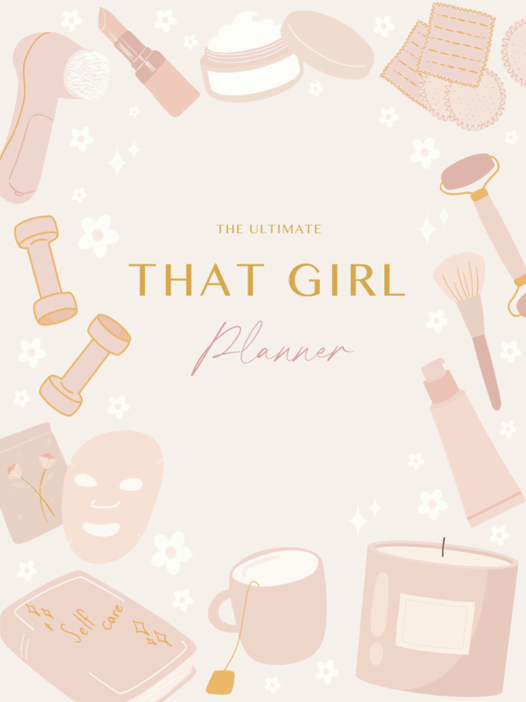 Monday Start Undated That Girl Planner | PDF | Psychology | Clinical ...