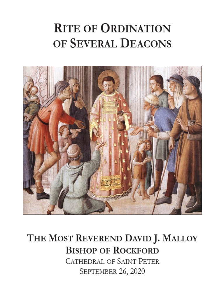 2020 Permanent Diaconate WORSHIP AID FINAL | PDF | Eucharist | Mass ...