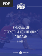 Pre Season Strength and Conditioning For Rugby | PDF | Strength ...