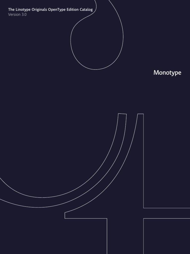 Linotype Originals v3 | PDF | Design | Digital Typography