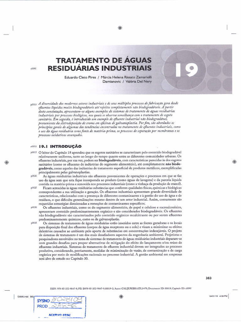 Prod 23836 Sysno 3028109 | PDF | Águas residuais | Efluente