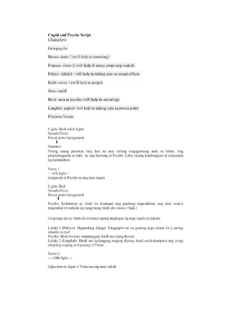 Cupid & Psyche | PDF
