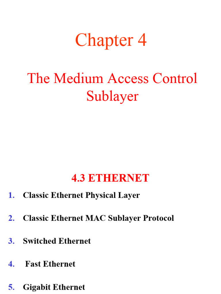 Ethernet CN | PDF | Ethernet | Network Protocols