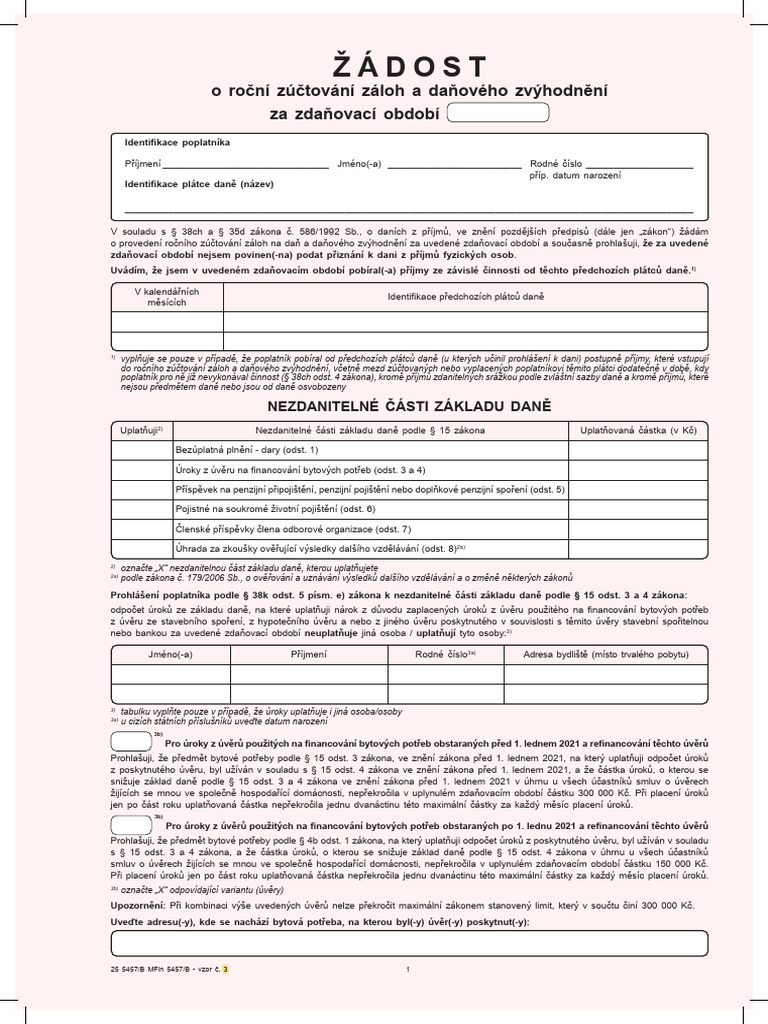 VZOR - Dost o Roÿn¡ Z Ÿtov N¡ Danø 2022 | PDF