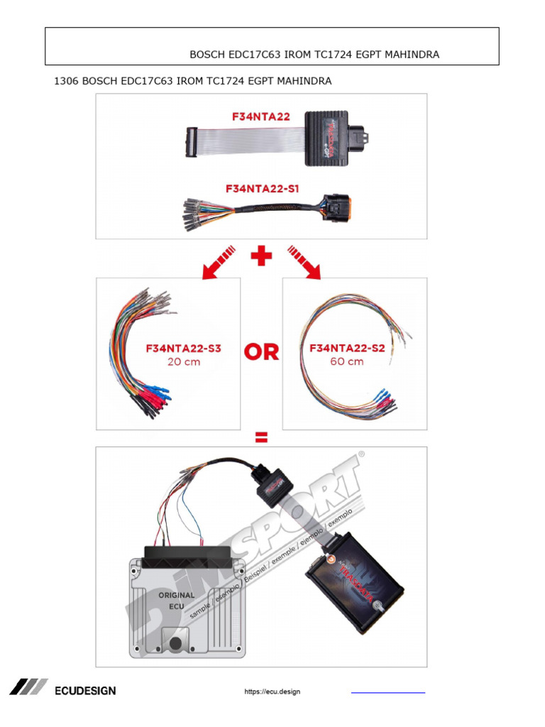 EDC17C63 ECU Pinout Overview | PDF