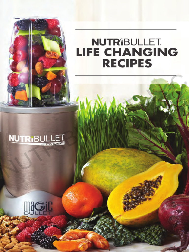 Nutribullet Recipes | PDF | Fruit | Leaf Vegetable
