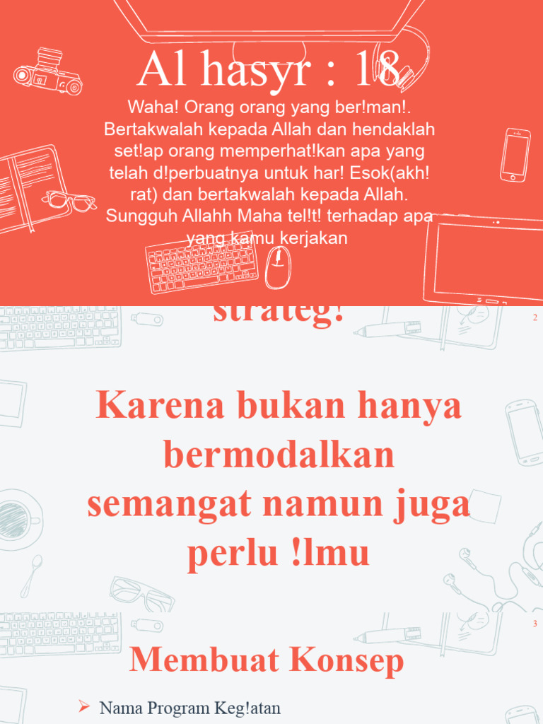 Konsep, Target, Jadwal Target | PDF