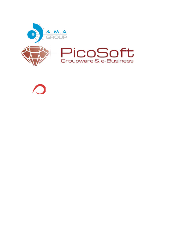 Logos OMDI, PICOSOFT Et SINDIBAD GROUP | PDF