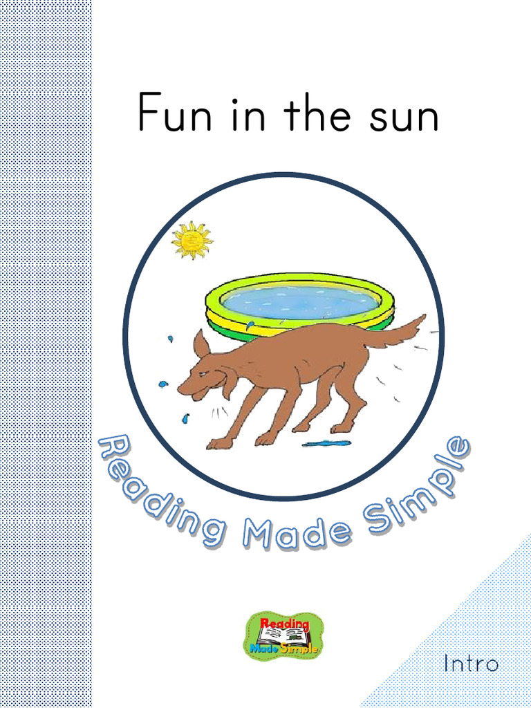 Fun in the Sun: A Short Vowel Adventure | PDF | Poetry | General Fiction