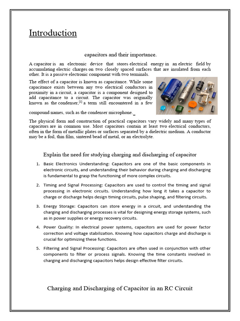 Physics Pratical | PDF | Capacitor | Electrical Network Physics Pratical | PDF | Capacitor | Electrical Network