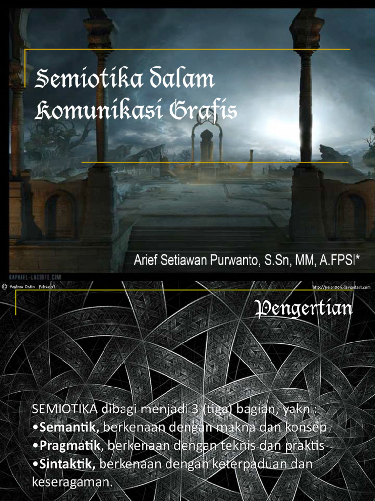 Semiotika POWERPOINT | PDF