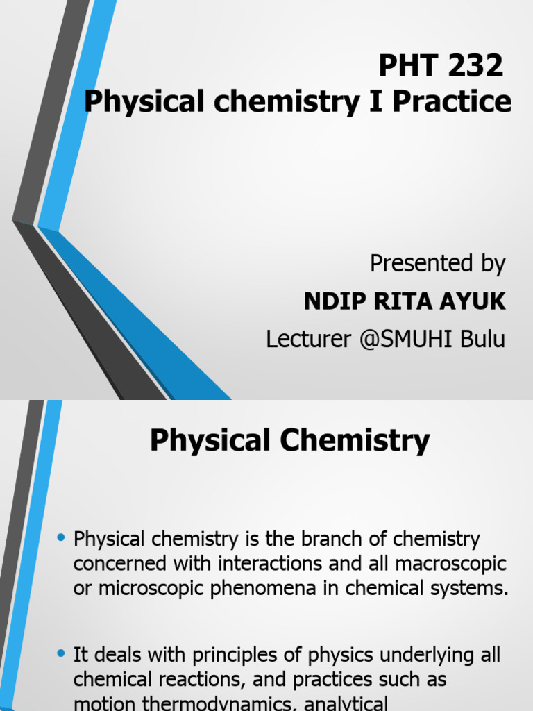 PHT 232 Lesson Notes Pu1-Pu4 | PDF | Ph | Acid