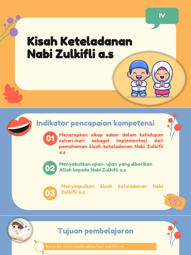 Kisah Teladan Nabi Zulkifli A.S by Slidesgo | PDF | Agama & Spiritualitas