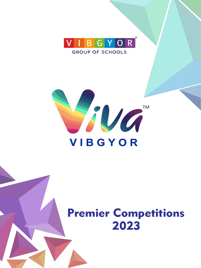 Viva 15 Premier Competitions 2023 | PDF | Audition | Singing