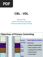 Cement Evaluation with CBL-VDL & USIT | PDF | Ultrasound | Materials
