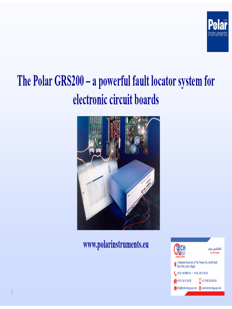 Polar GRS200 Fault Locator System | PDF | Printed Circuit Board ...