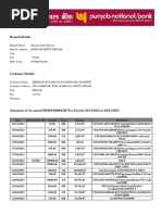 HDFC Bank Statement Format | PDF | Business | Banking