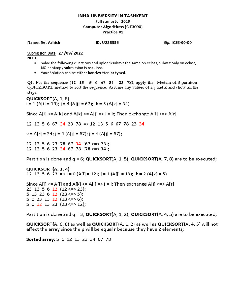 Practise Test 1 Download Free Pdf Mathematics Combinatorics