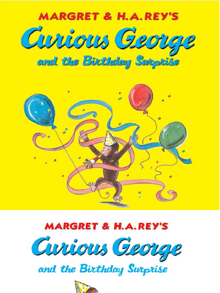 Curious George Birthday Surprise | PDF