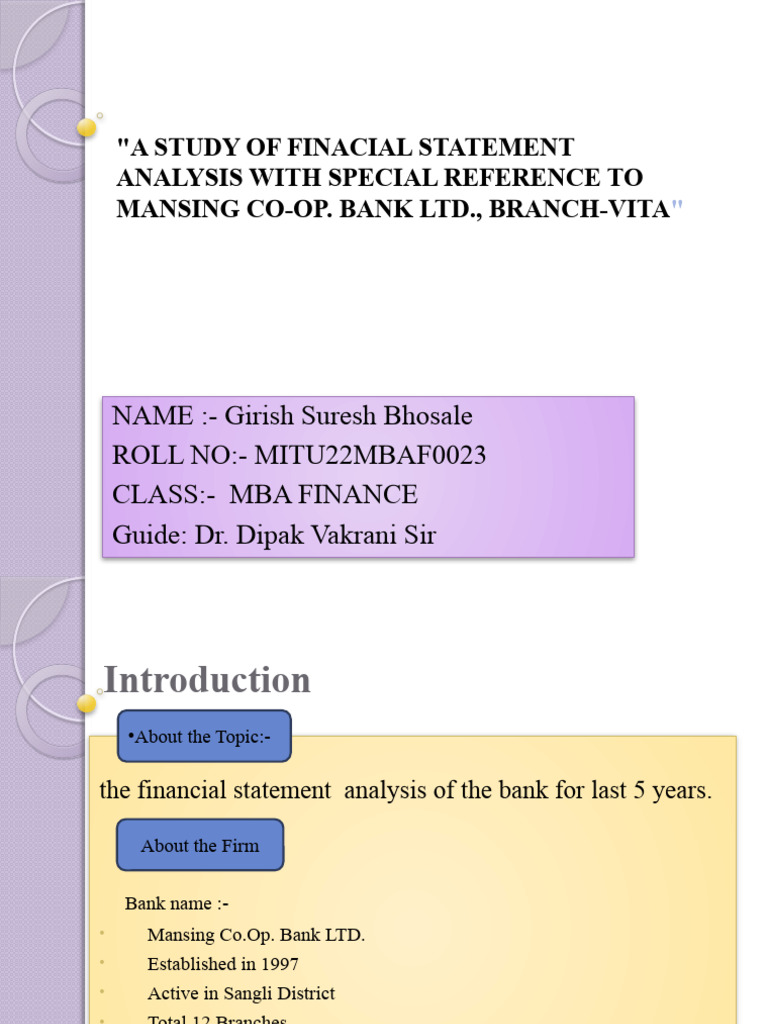 Girish Sip | PDF | Banks | Financial Statement