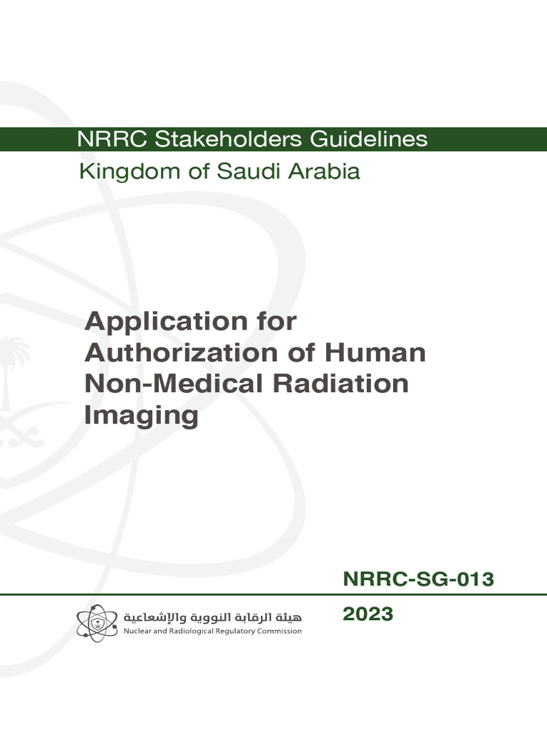 NRRC SG 013 | PDF | Ionizing Radiation | Radiation Protection