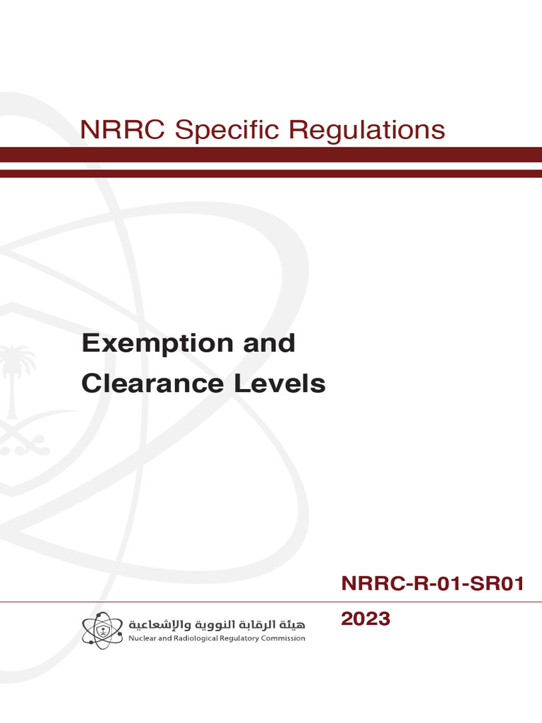 NRRC R 01 SR01 Newone | PDF | Radionuclide | Ionizing Radiation
