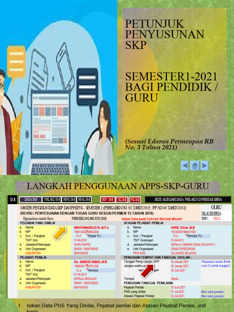 Petunjuk SKP Guru - Pps | PDF