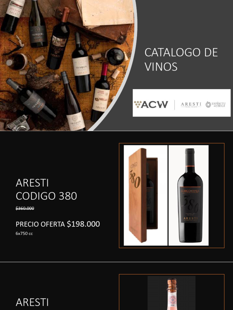 Catalogo Vinos-1 Chile | Download Free PDF | Grape Varieties | Viticulture