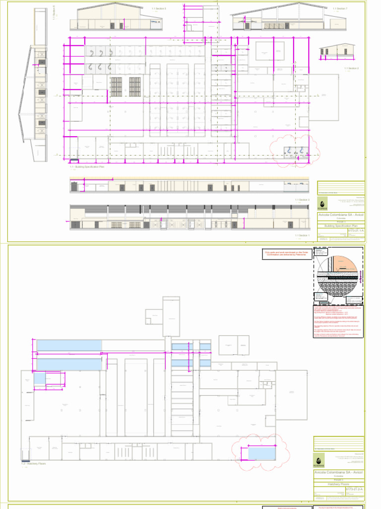 Hatchery Building Plan | PDF | Hygiene