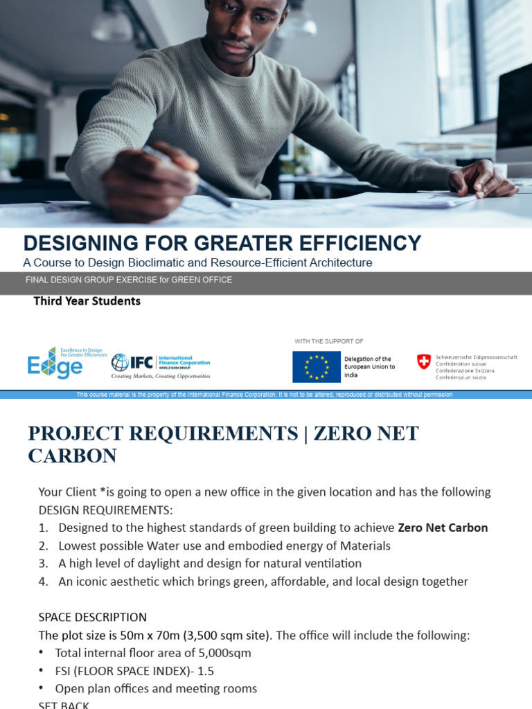 Dfge Design Brief For Green Office | PDF | Green Building | Renewable ...