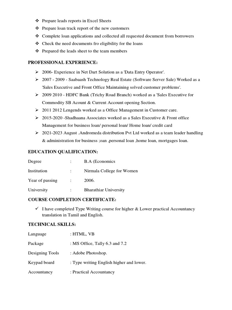 Resume Uh.. | PDF