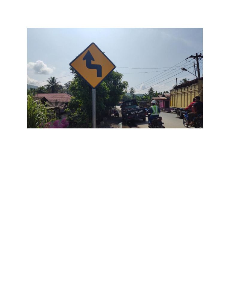 Rambu Banyak Tikungan | PDF