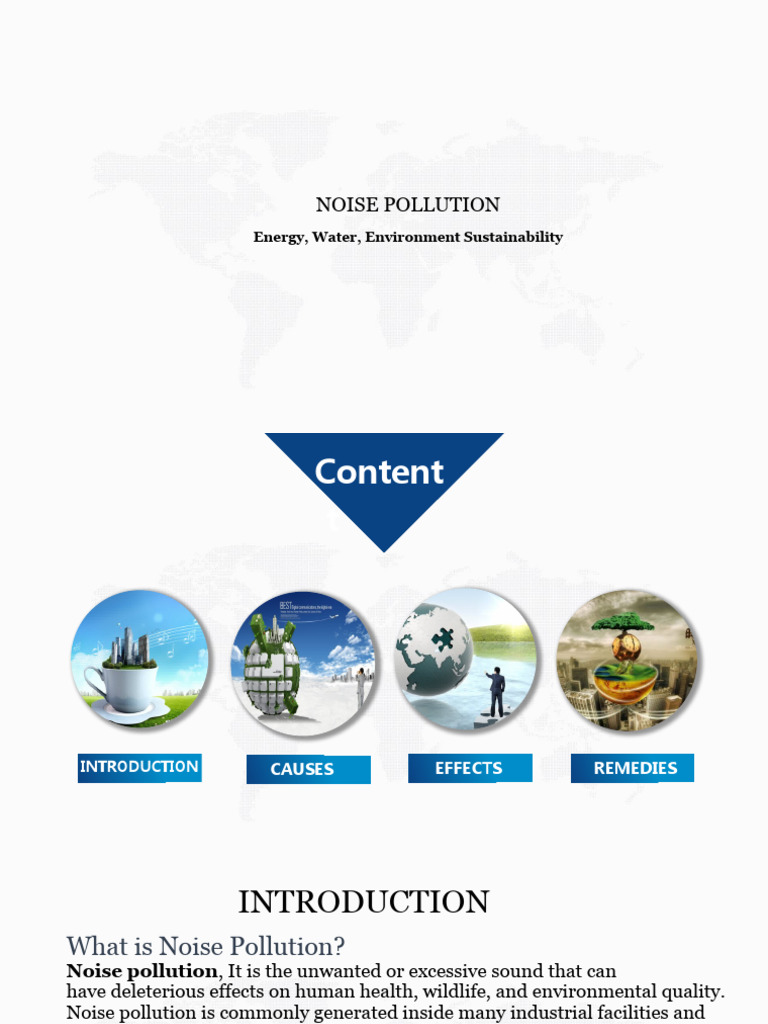 Noise Pollution Final | PDF | Air Pollution | Natural Environment