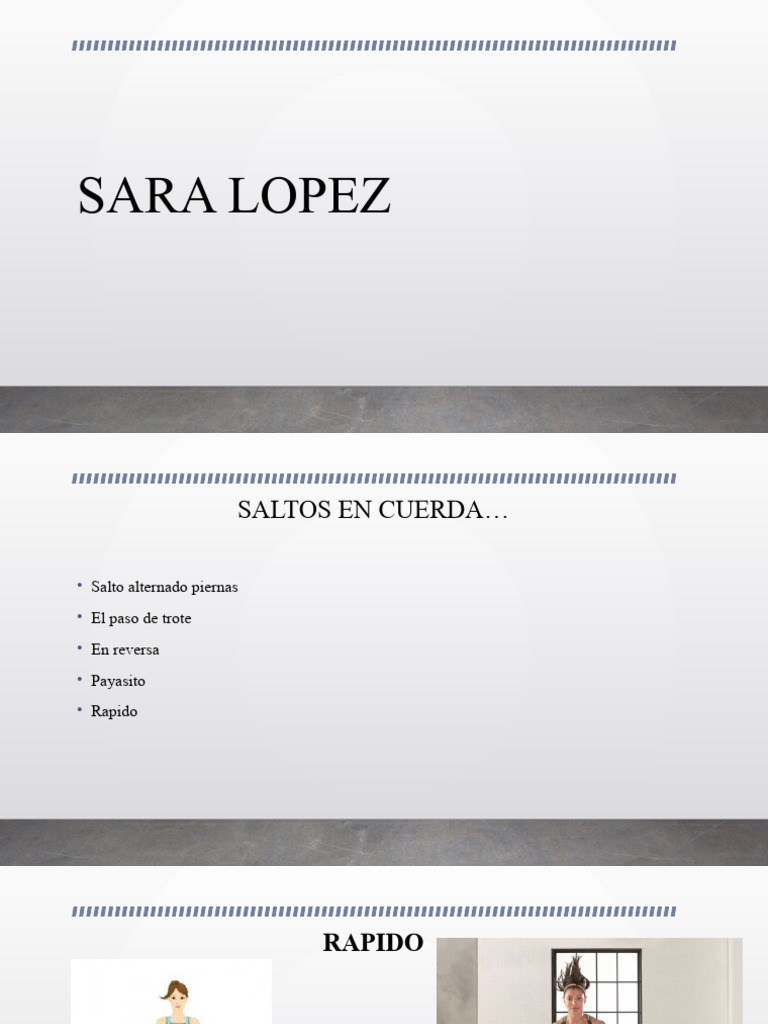 Técnicas de Saltos en Cuerda | PDF