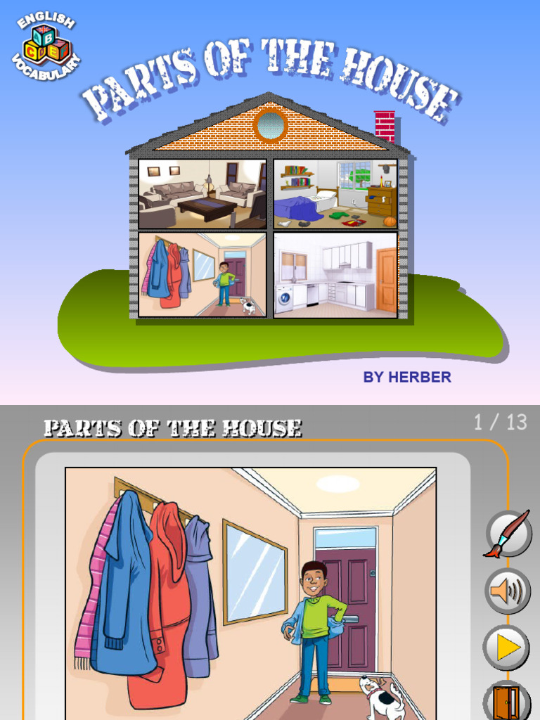 Parts of My House for Kids | PDF | Language Arts & Discipline