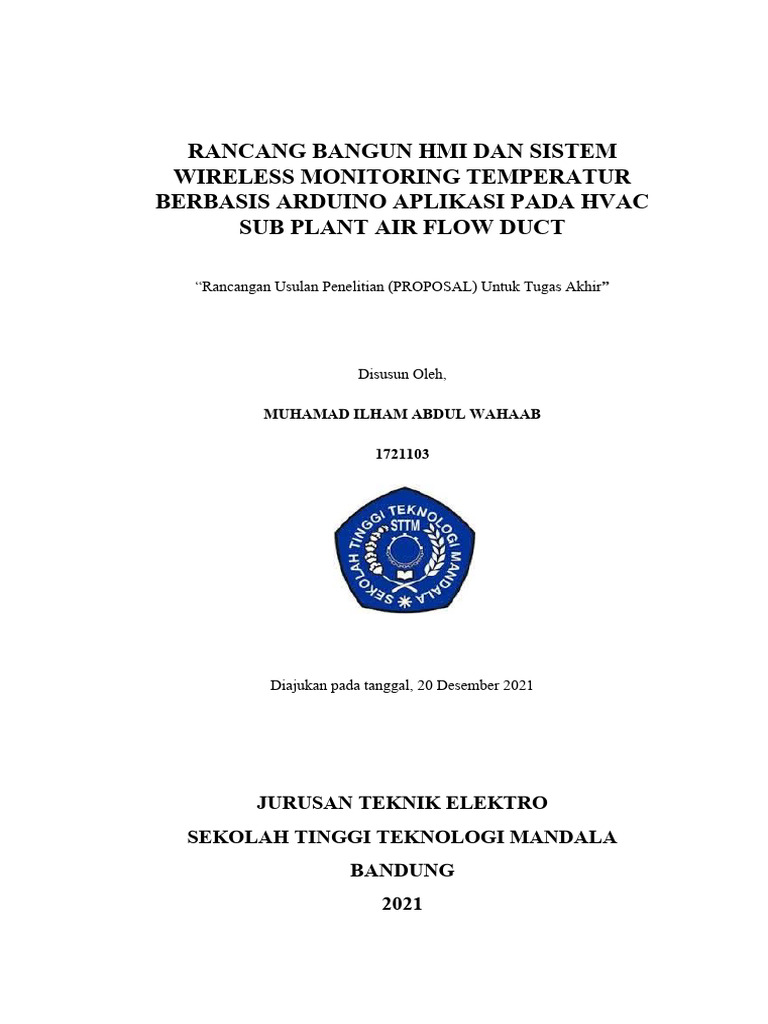 Rancang Bangun Hmi Dan Sistem Wireless Monitoring Temperatur Berbasis ... Rancang Bangun Hmi Dan Sistem Wireless Monitoring Temperatur Berbasis ...